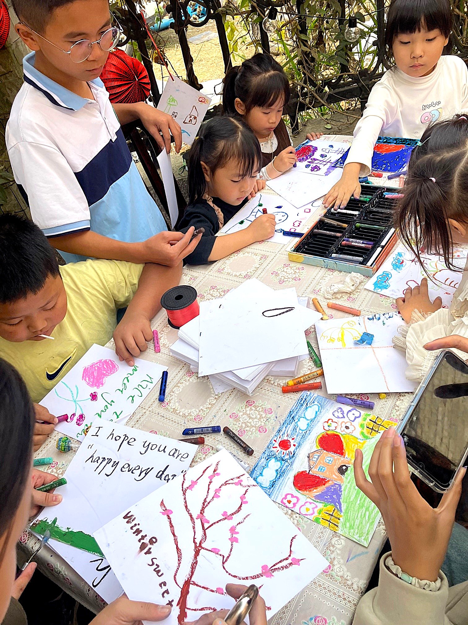 Drawing Activities in Hunan Province, China - Arts and culture