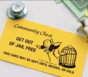 Get out of Jail Free Card | The Poetic Nursing Heart